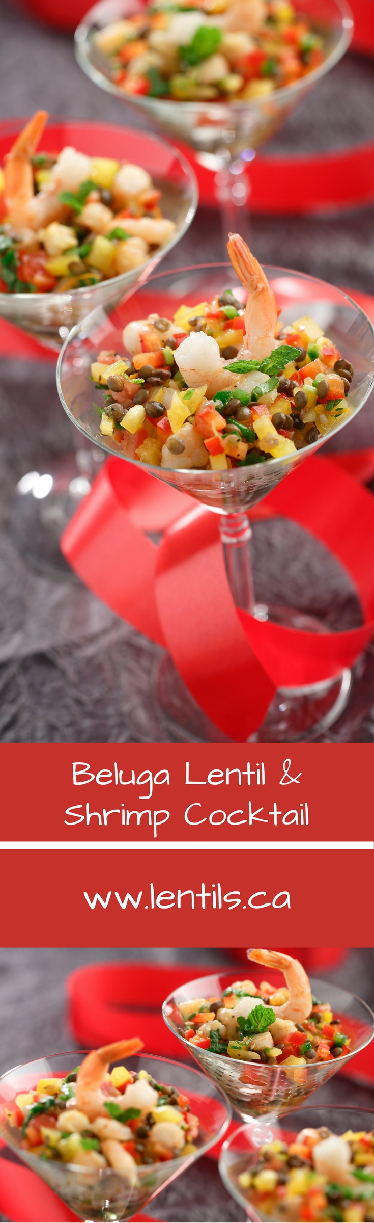 Beluga Lentil & Shrimp Cocktail with Citrus & Mint – Lentils.org