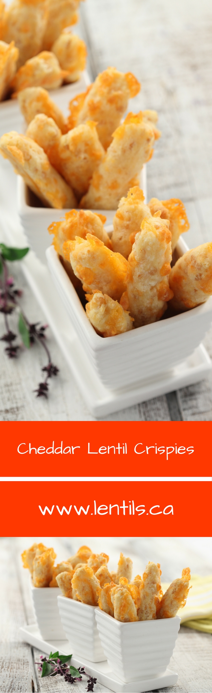 Cheddar Lentil Crispies – Lentils.org