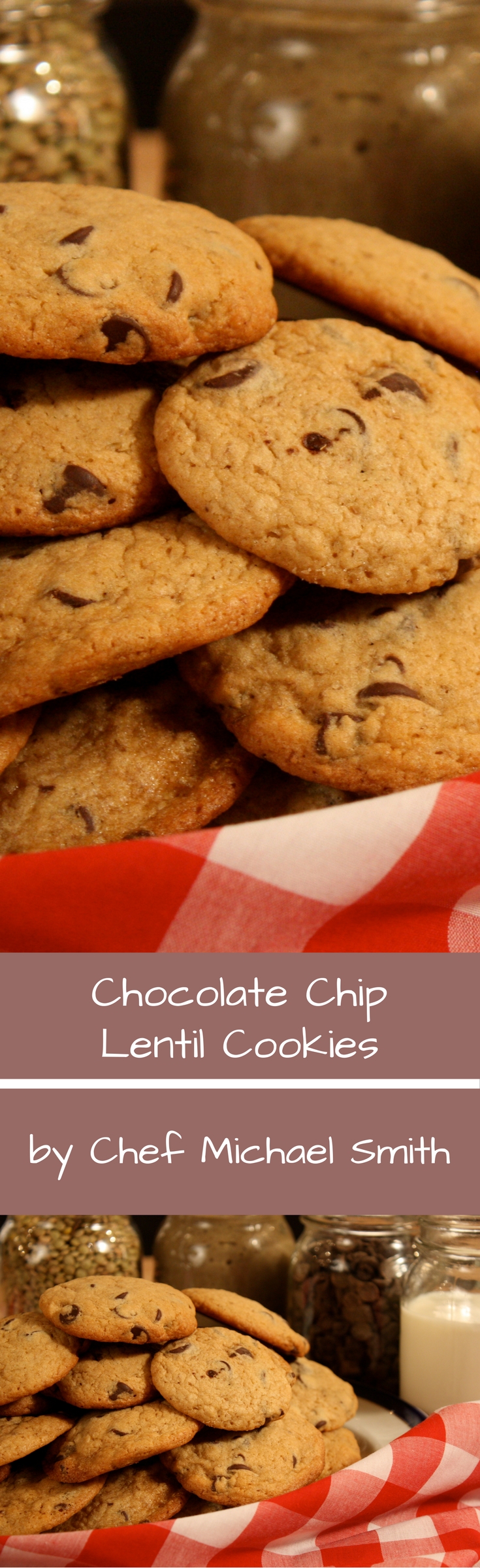 Chocolate Chip Lentil Cookies by Chef Michael Smith – Lentils.org