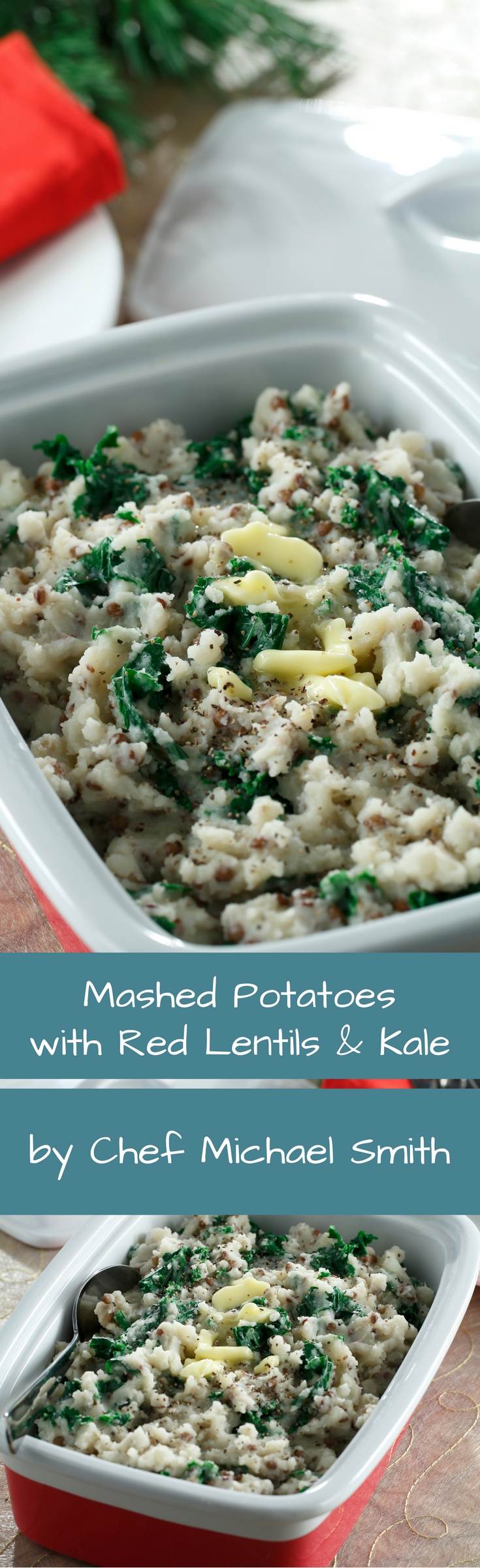 Mashed Potatoes with Red Lentils & Kale – Lentils.org
