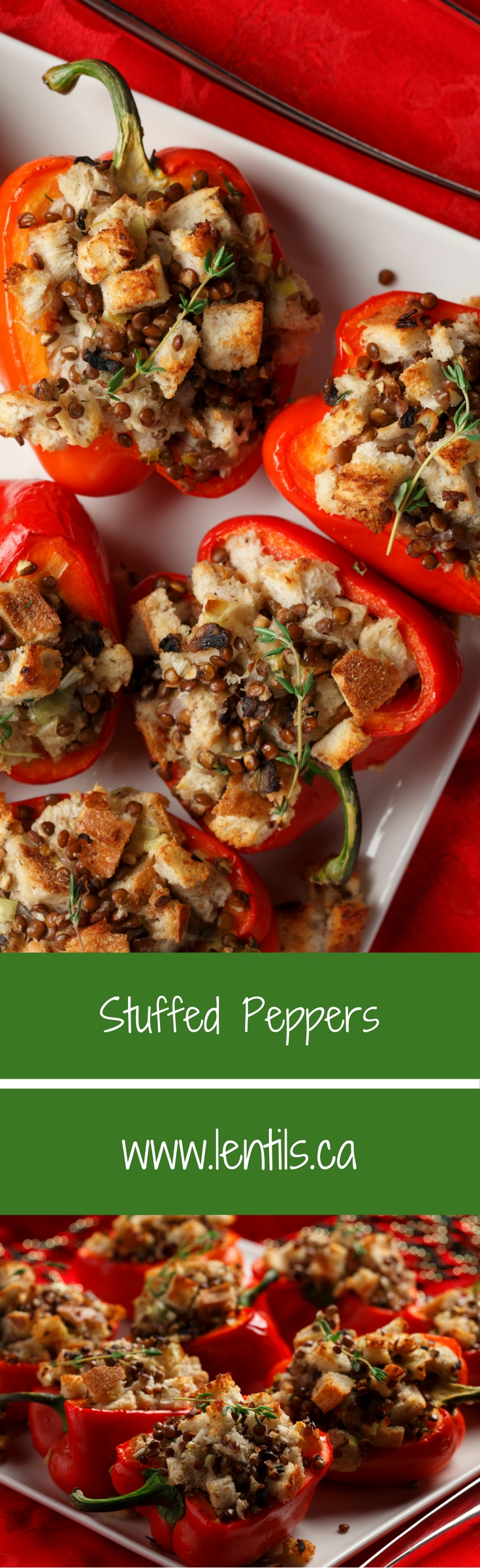 Stuffed Peppers – Lentils.org
