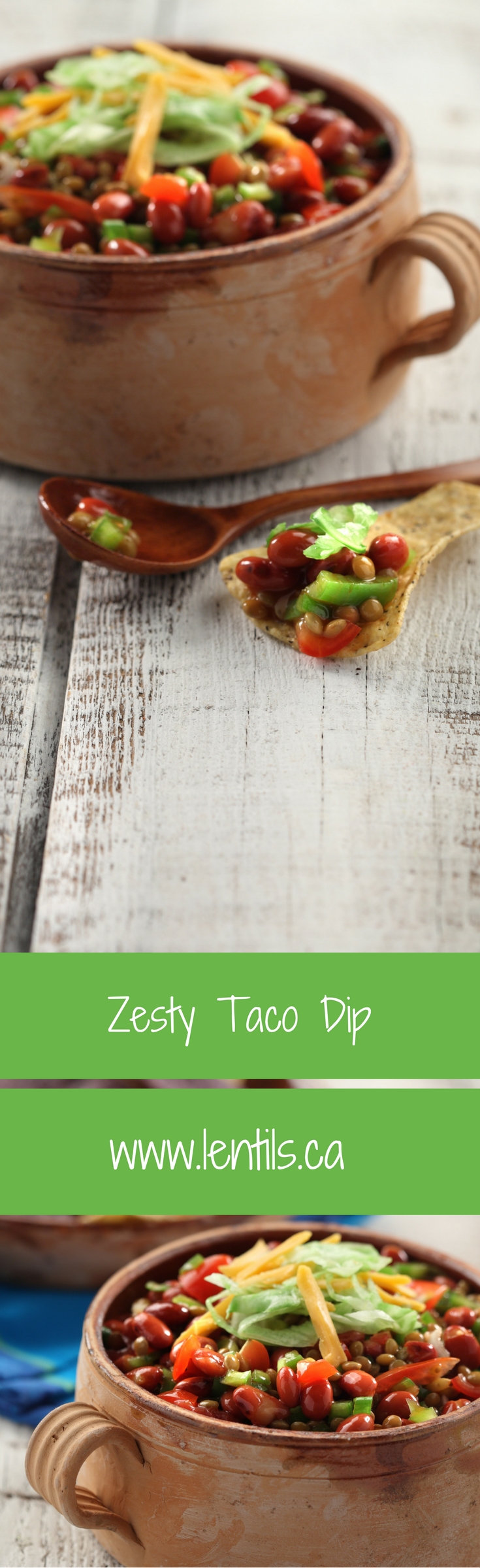 Zesty Taco Dip – Lentils.org