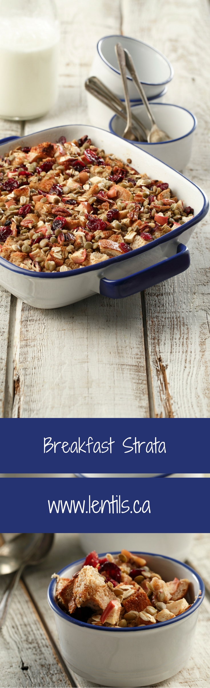 Muesli Lentil Breakfast Strata – Lentils.org