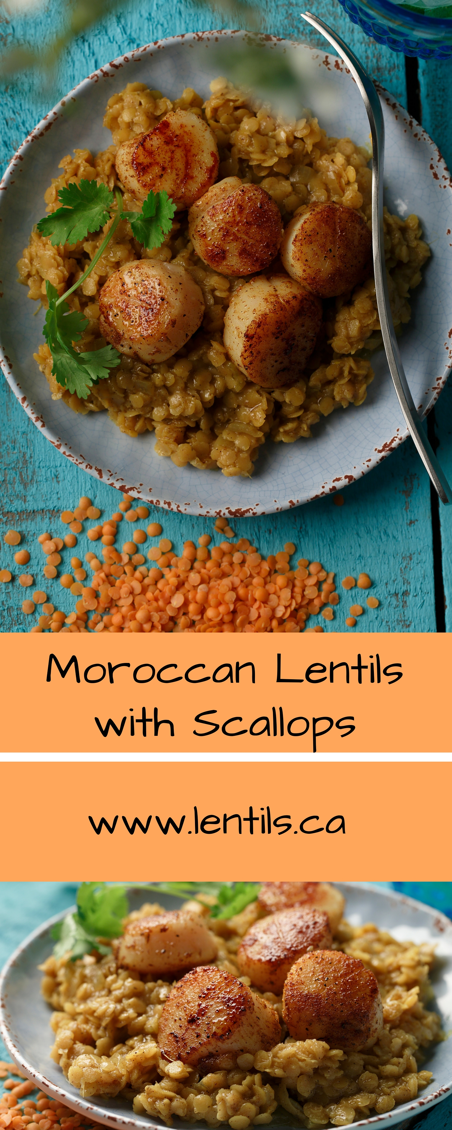 Moroccan Lentils with Scallops – Lentils.org