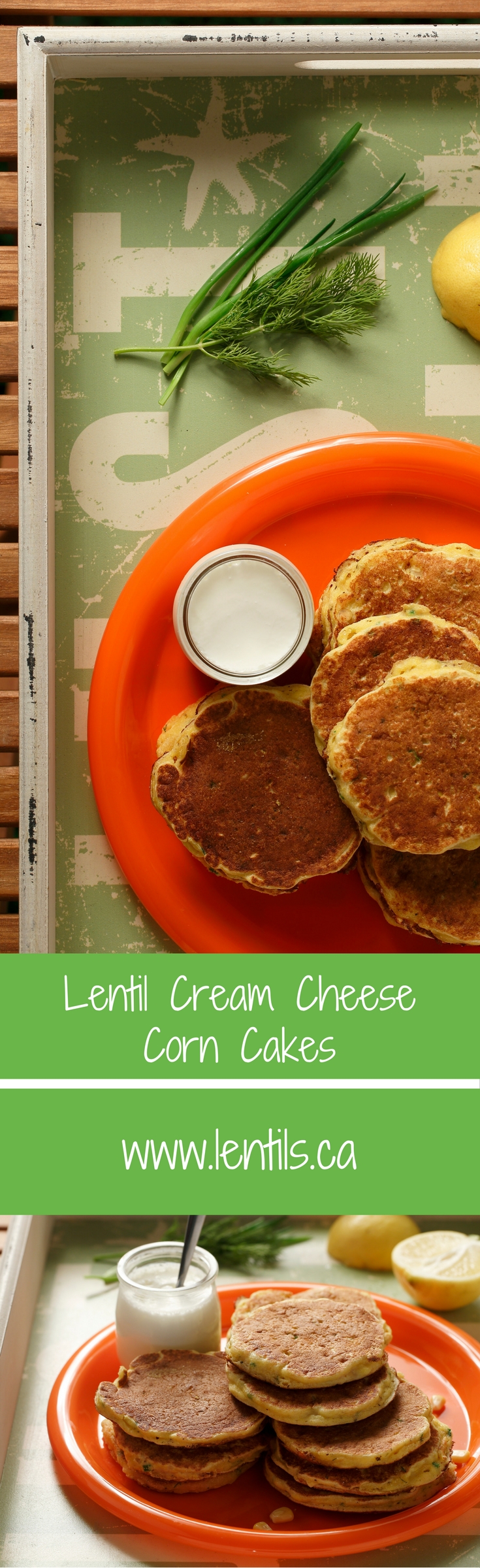 Lentil Cream Cheese Corn Cakes – Lentils.org