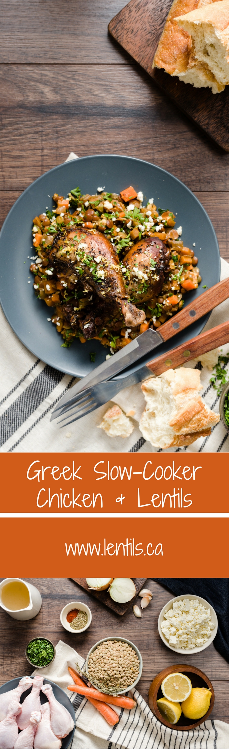 Greek Slow Cooker Chicken Lentils greek-slow-cooker-chicken-lentils