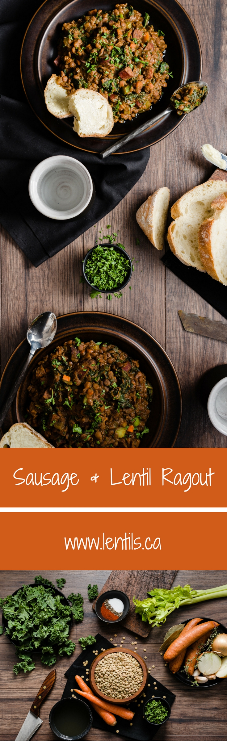 Sausage & Lentil Ragout – Lentils.org
