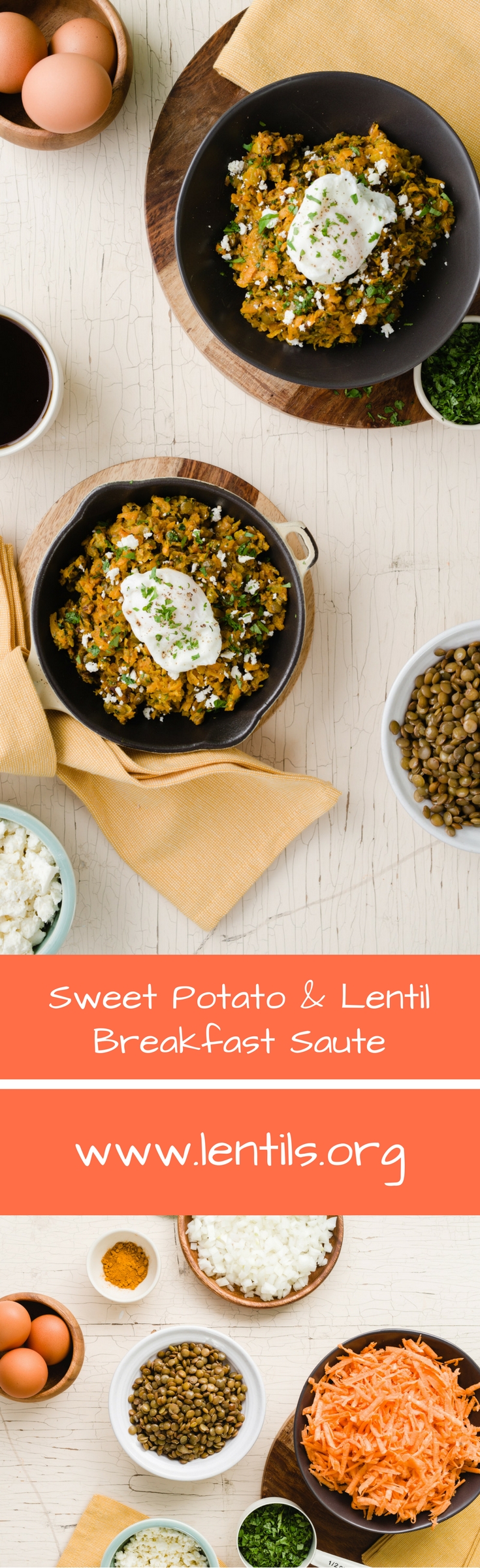 Sweet Potato & Lentil Breakfast Saute – Lentils.org