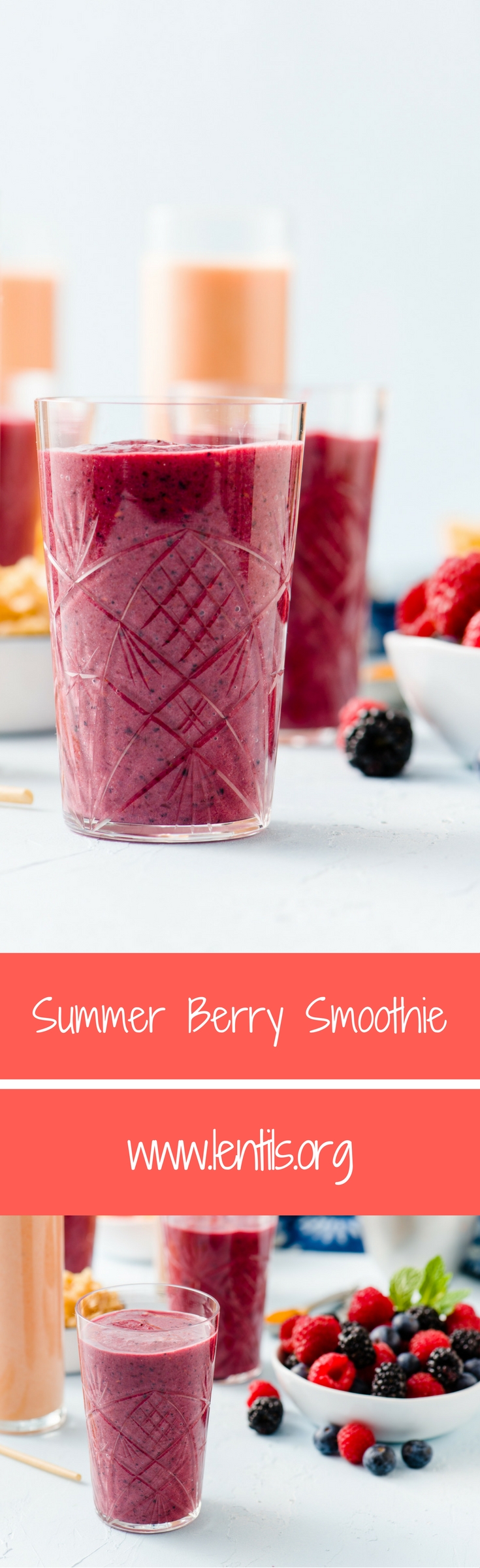 Summer Berry Smoothie – Lentils.org