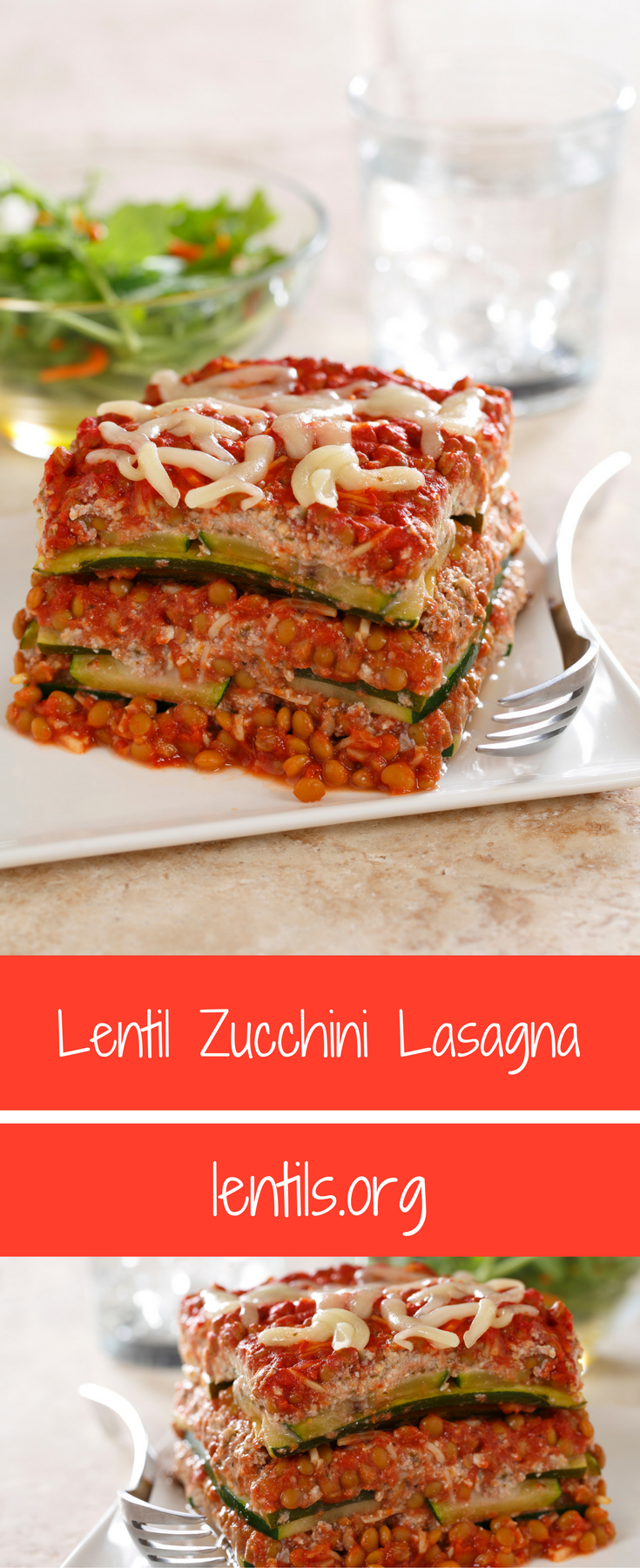 Lentil Zucchini Lasagna – Lentils.org