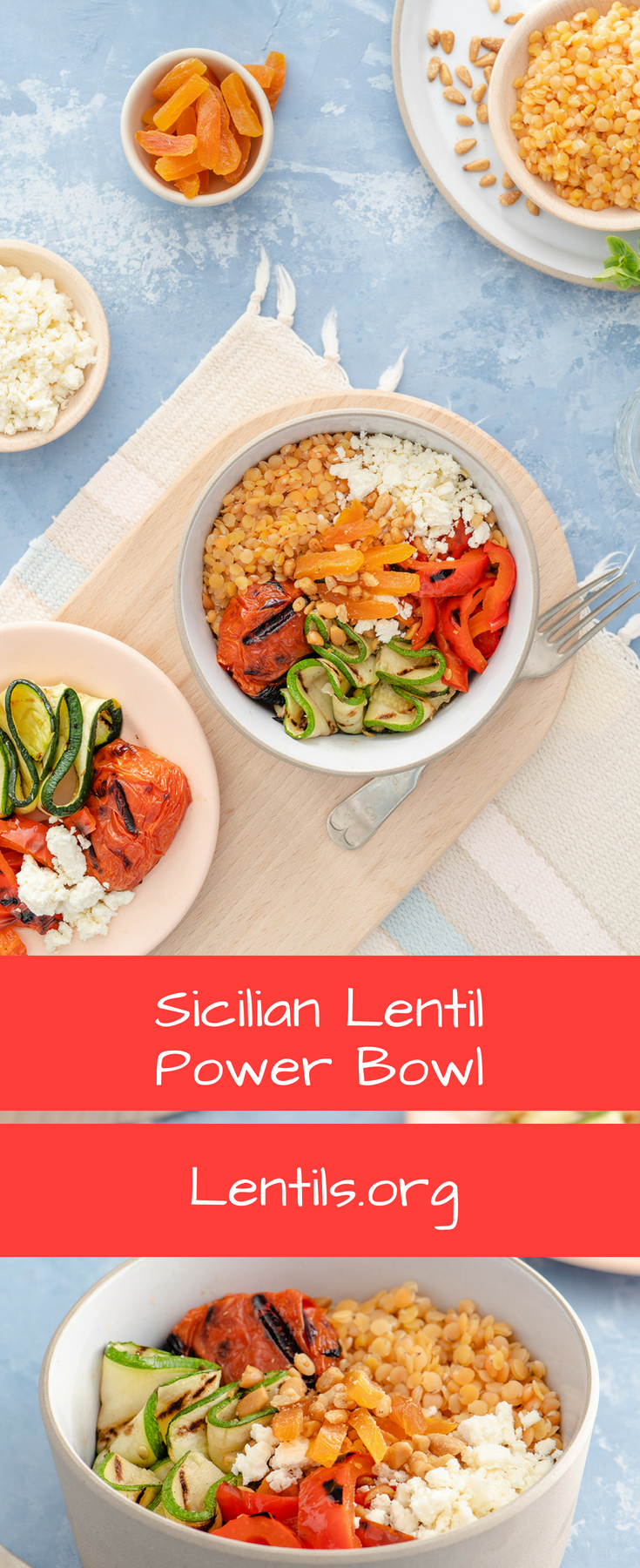 Sicilian Lentil Power Bowl