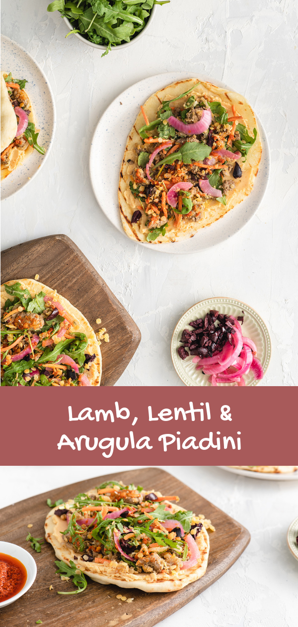 Lamb, Lentil & Arugula Piadini – Lentils.org
