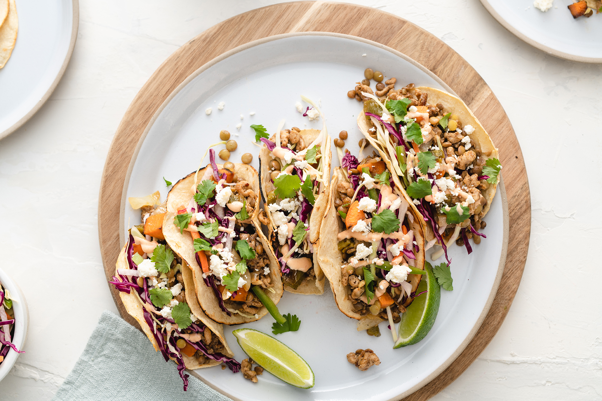 Sizzling Chorizo Tacos