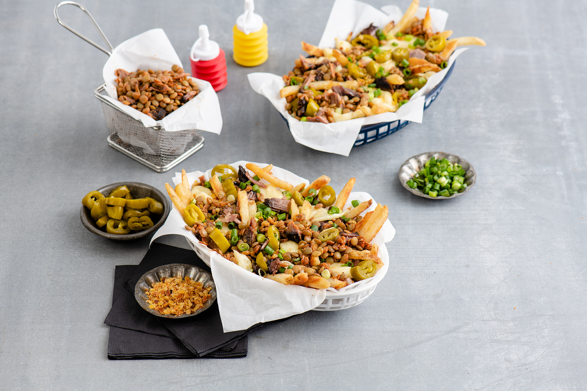Loaded Lentil Street Fries – Lentils.org