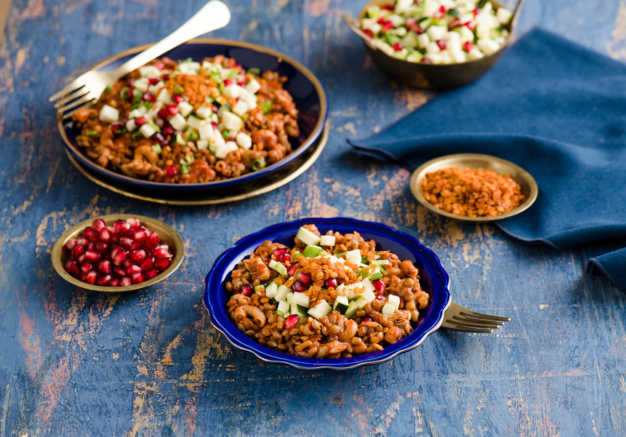 Egyptian Koshari Bowl – Lentils.org