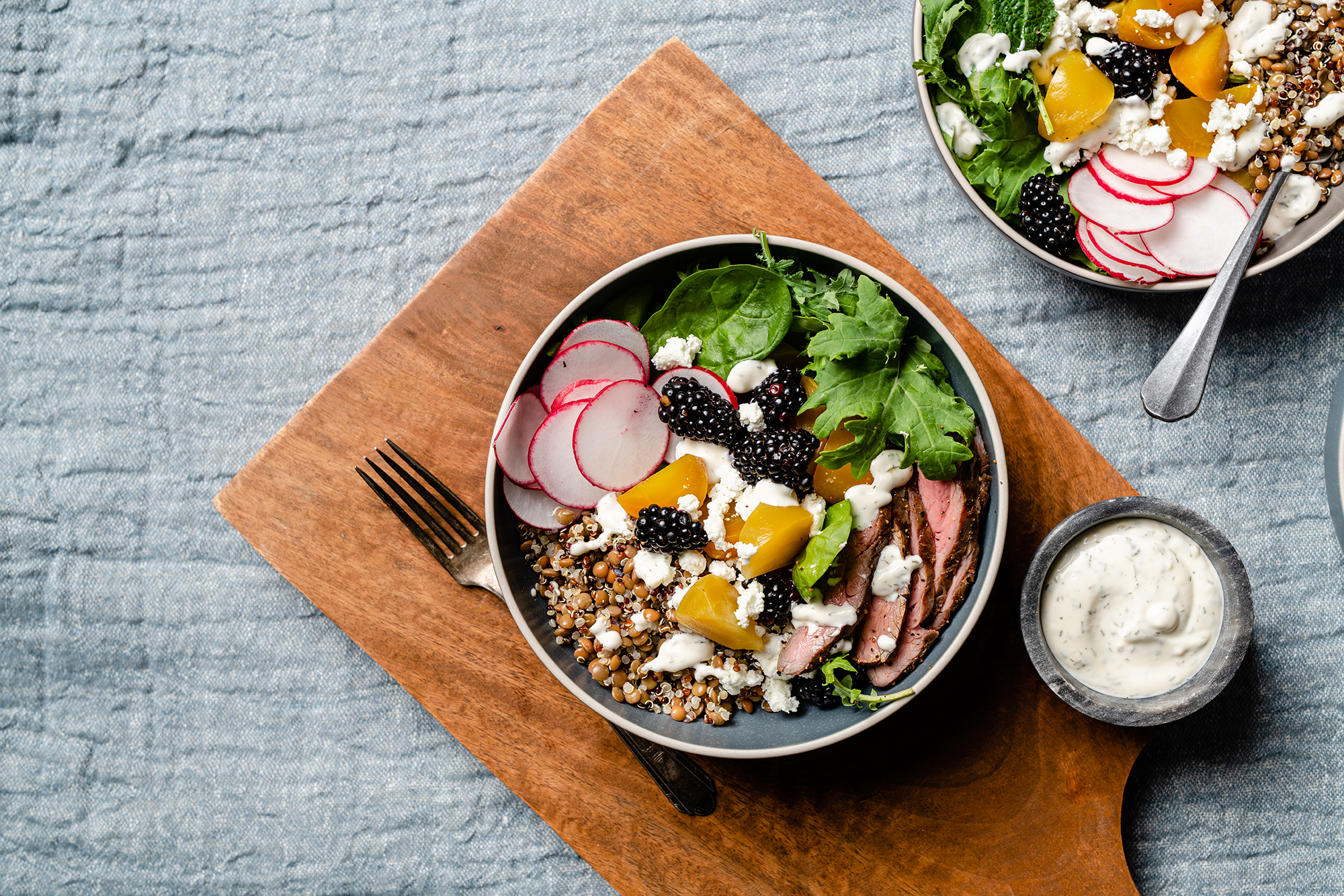 Lentil, Beet & Steak Bowl – Lentils.org