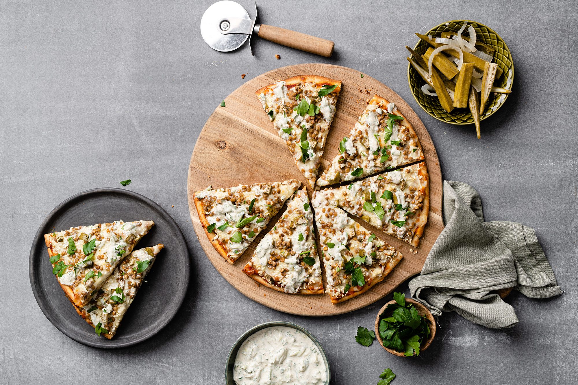 Indian-Inspired Pizza – Lentils.org