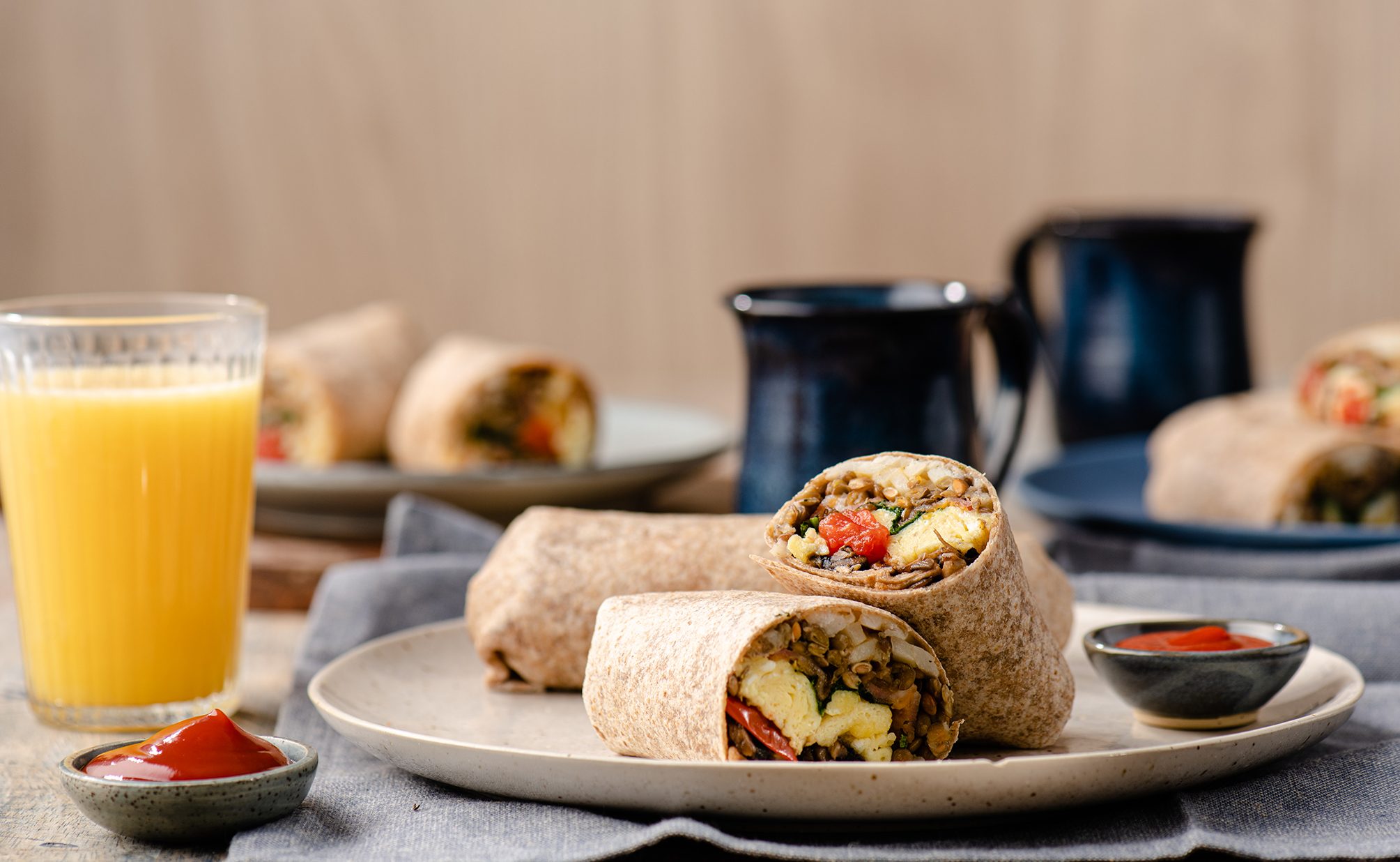 The Full Lentil Breakfast Cook-up Burrito – Lentils.org