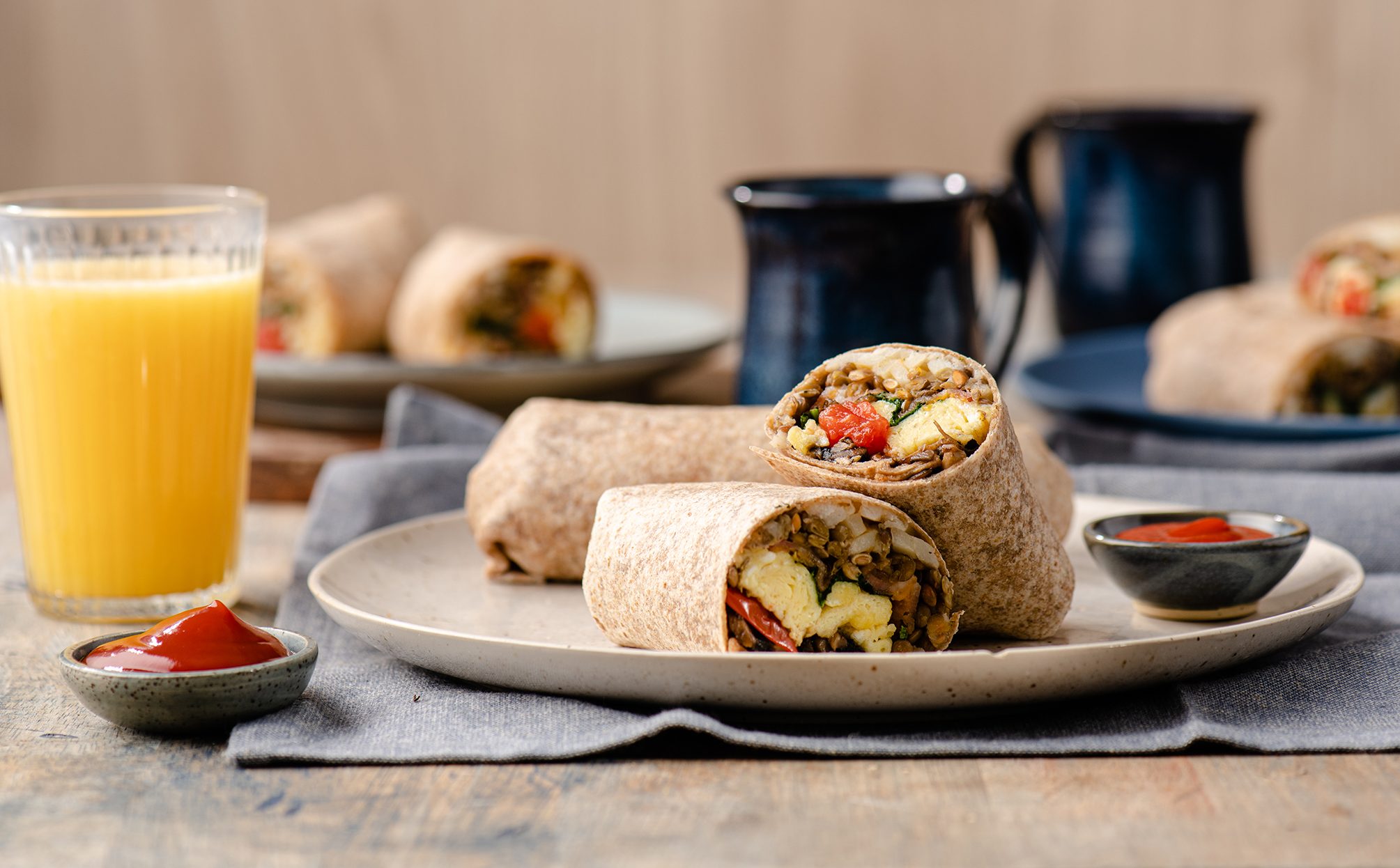 The Full Lentil Breakfast Cook-up Burrito – Lentils.org