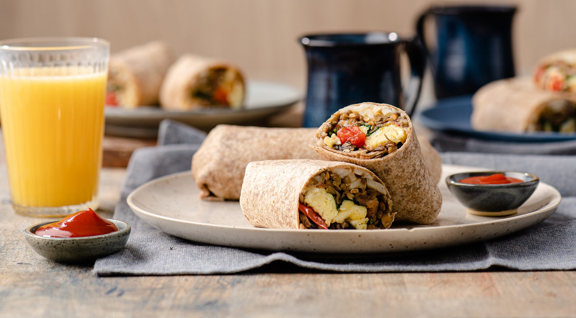 The Full Lentil Breakfast Cook-up Burrito – Lentils.org