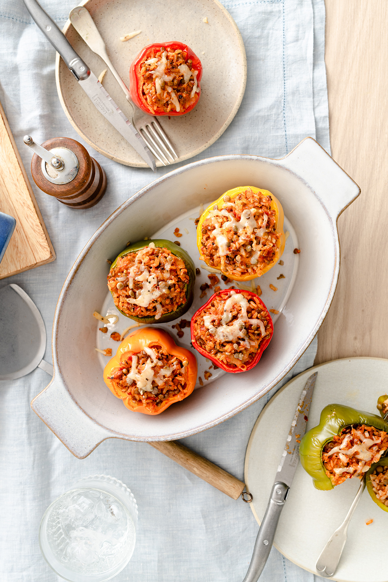 Lentil-Stuffed Peppers – Lentils.org