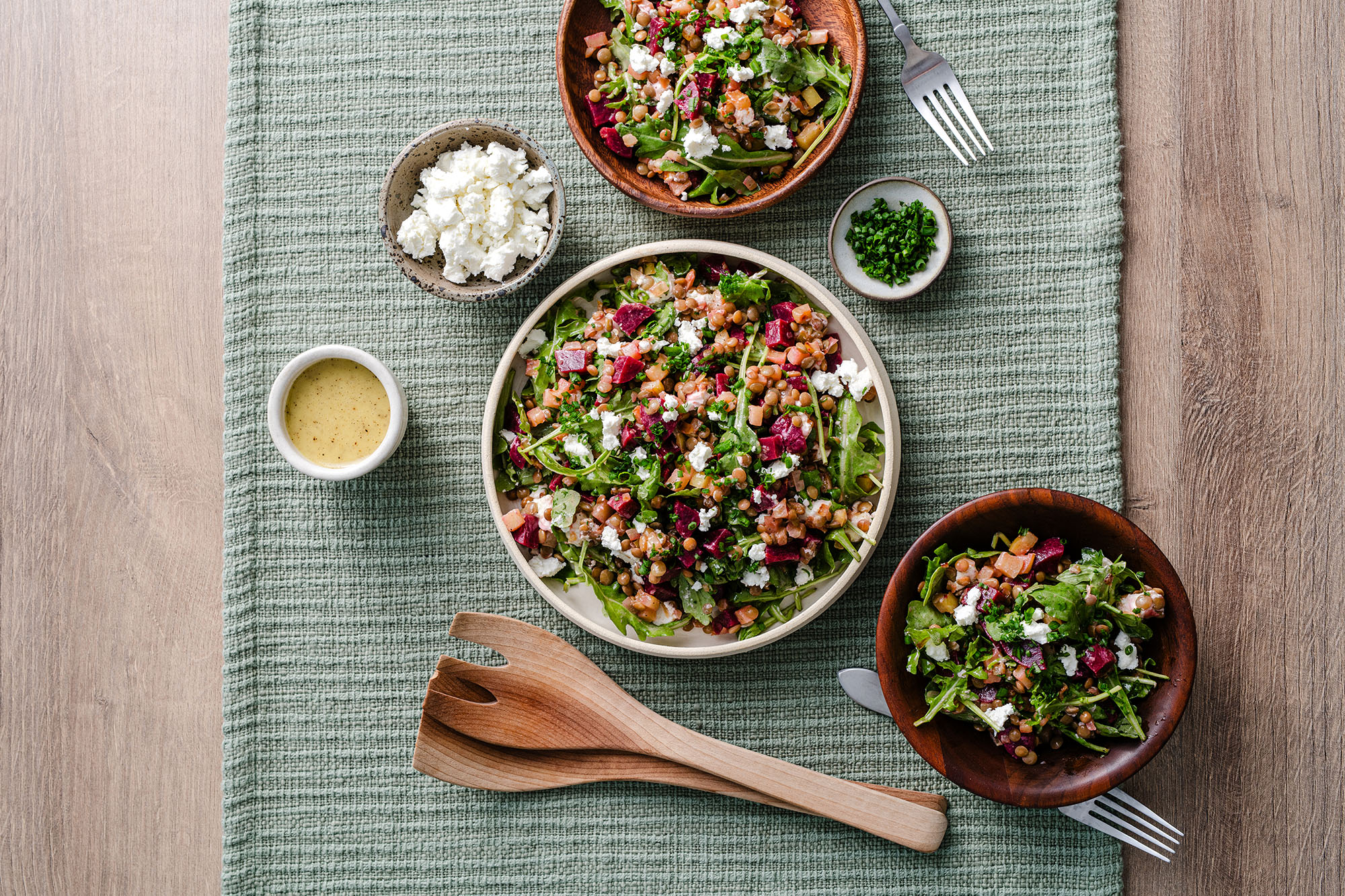 Bieten & Linzensalade – Lentils.org