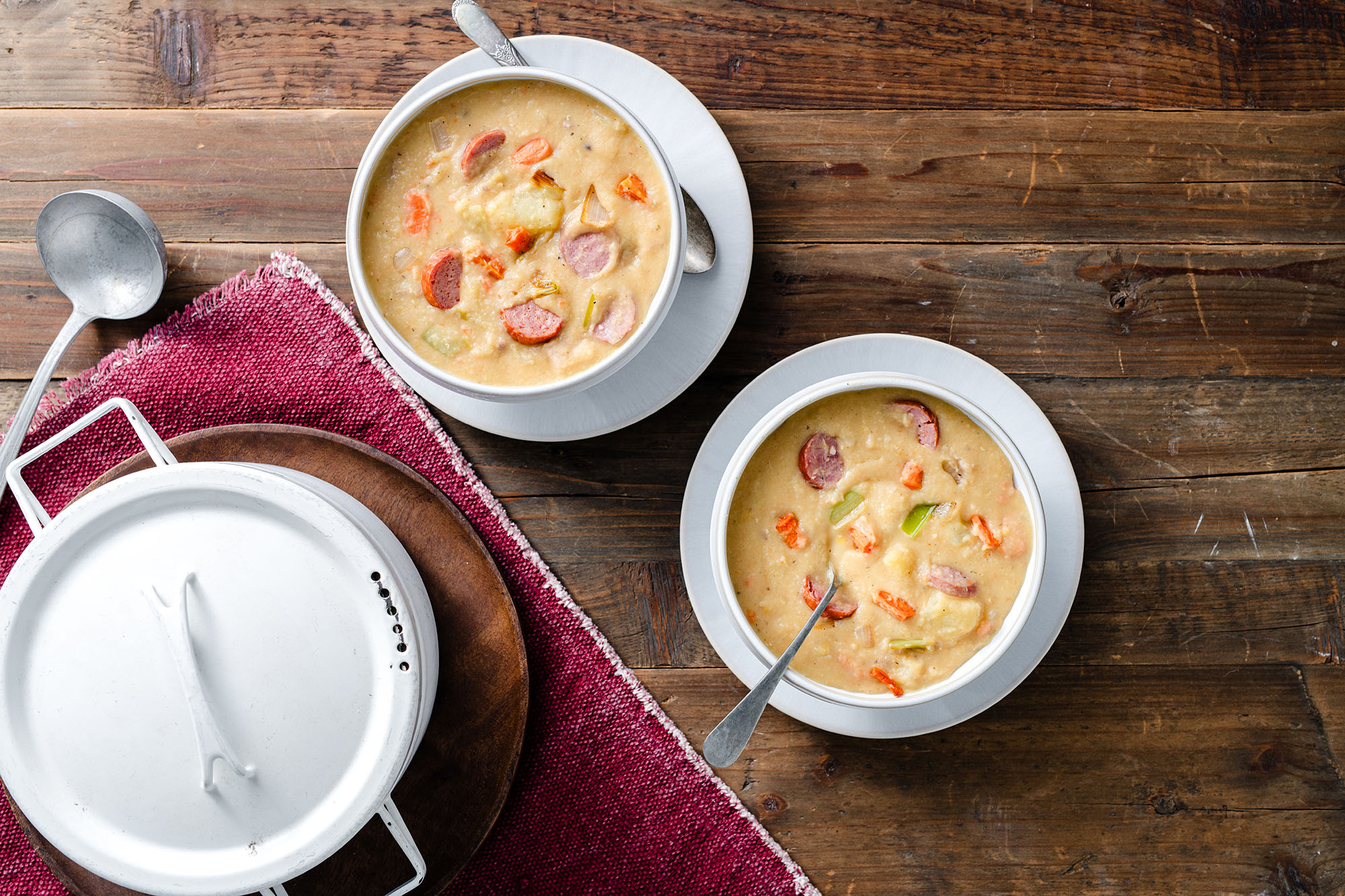 Red Lentil Erwtensoep (Dutch Split Lentil Soup) – Lentils.org