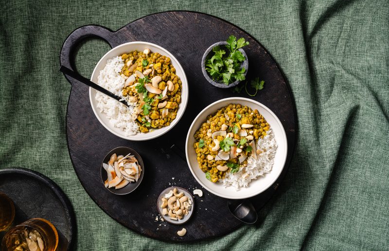 Coconut-Ginger Lentil & Winter Squash Curry – Lentils.org